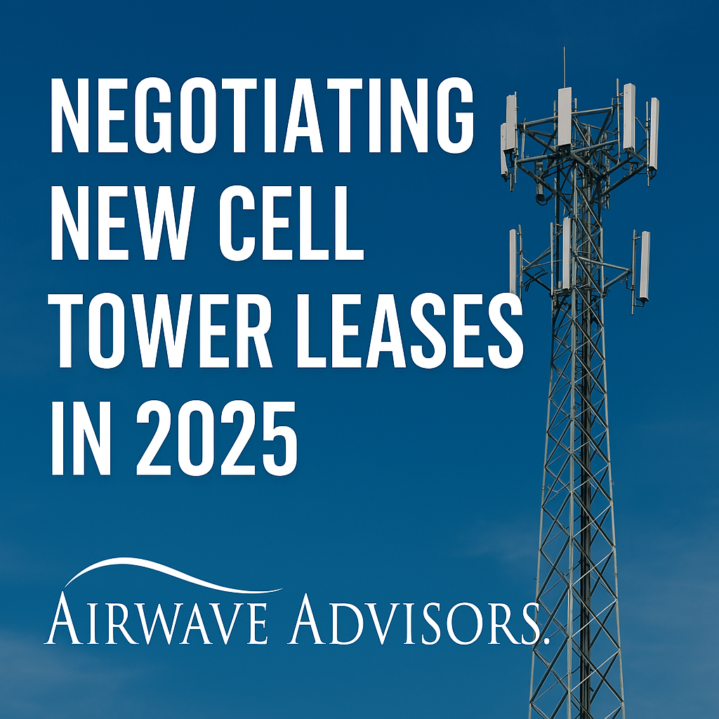 Negotiating New Cell Tower Leases in 2025 | Airwave Advisors